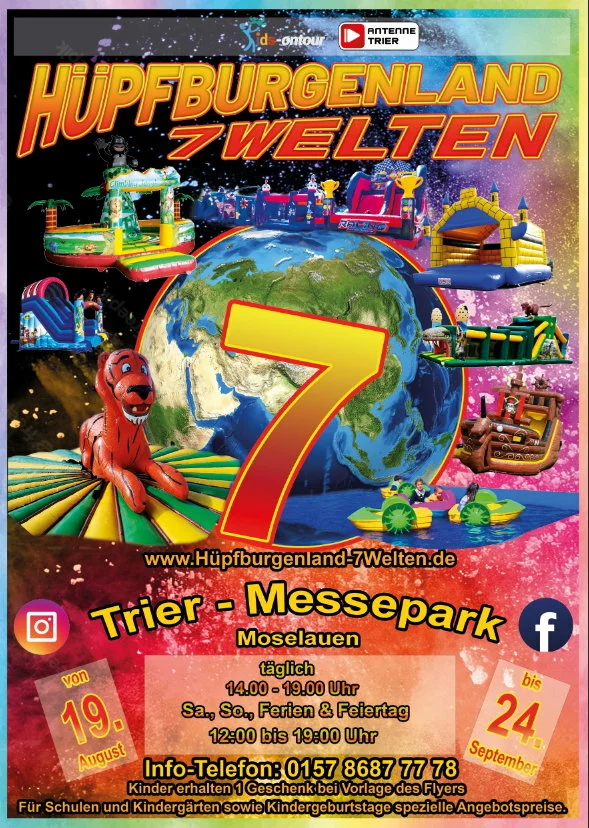 7 Welten - Termine | 7 Welten - Das Kinderland mit der besonderen Note